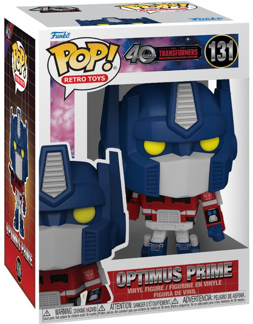 Funko Transformers Generation 1 POP Retro Toys Optimus Prime Vinyl ...