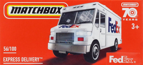 Matchbox 70th Anniversary Express Delivery Diecast Car Fed Ex Mattel ...