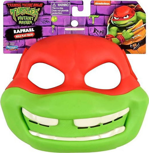 Teenage Mutant Ninja Turtles Mutant Mayhem Raphael Mask Playmates - ToyWiz