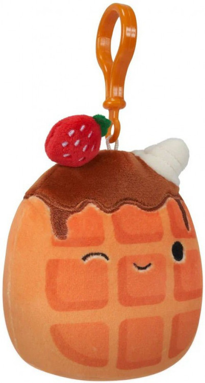 Squishmallows Weaver the Waffle 3.5 Plush Hanger Kellytoys - ToyWiz