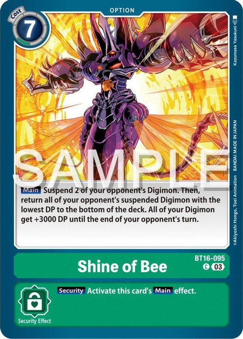 Digimon Trading Card Game Beginning Observer Single Card Common Shine ...