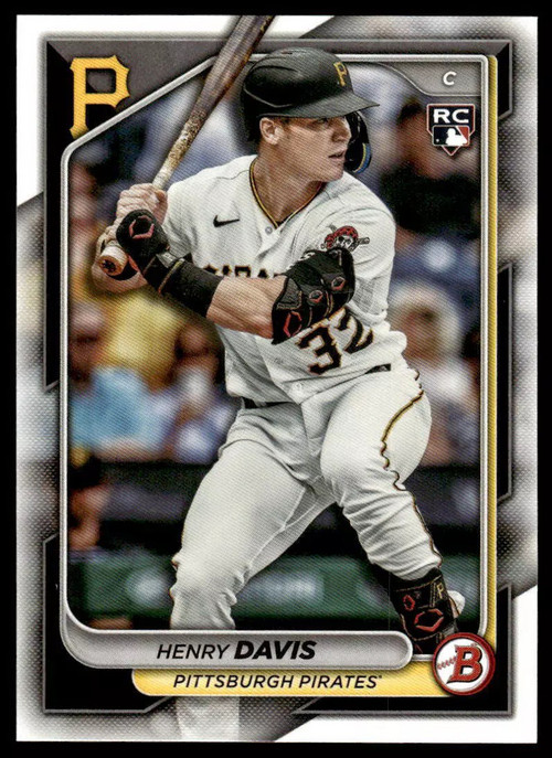 MLB Topps 2024 Bowman Baseball Single Card Henry Davis 61 Rookie - ToyWiz