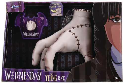 Addams Family Wednesday Thing 6 Remote Control Toy Jada Toys - ToyWiz