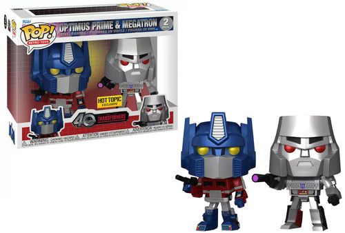 Funko Transformers Generation 1 POP Retro Toys Optimus Prime Megatron ...