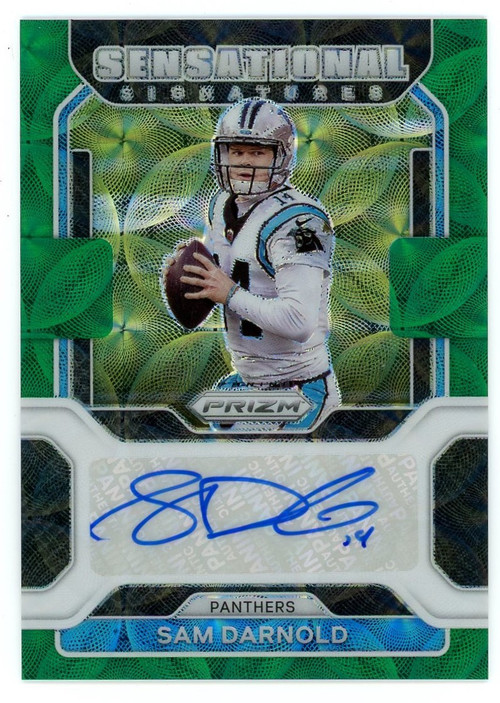 NFL 2021 Panini Prizm Single Card 3575 Green Scope Sensational ...