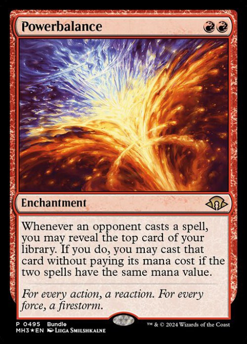 Magic The Gathering Modern Horizons 3 Single Card Rare Powerbalance 495 ...