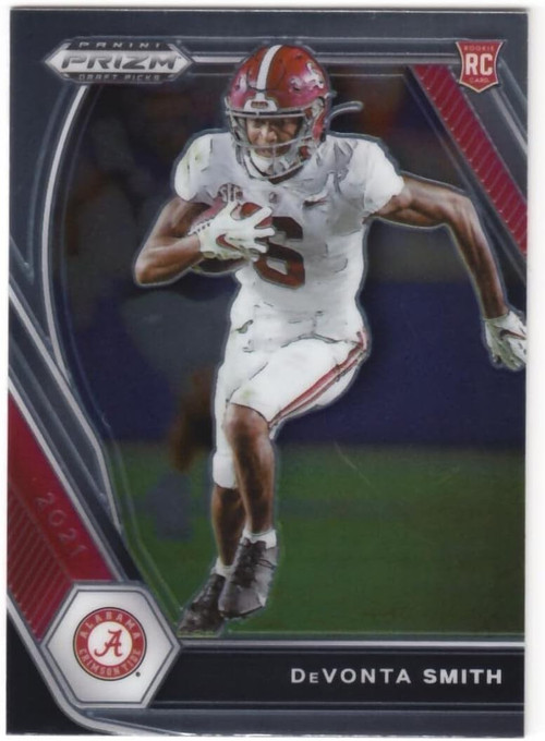 NFL 2021 Panini Prizm Draft Picks Single Card DeVonta Smith 101 Rookie ...