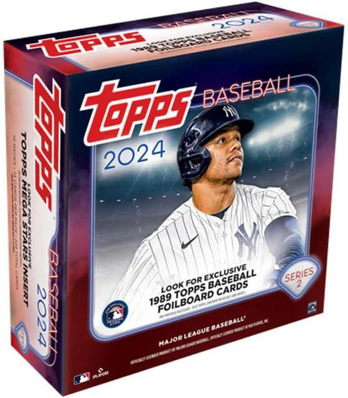 MLB Topps 2024 Series 2 Baseball Trading Card MONSTER Box 16 Packs - ToyWiz