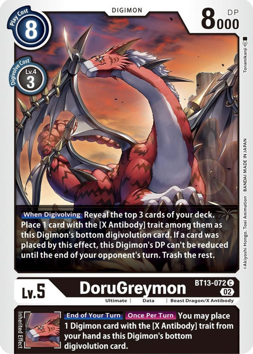 Digimon Trading Card Game Versus Royal Knights Single Card Common ...
