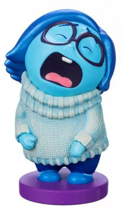 Disney Pixar Inside Out 2 Sadness Mini PVC Figure Loose - ToyWiz