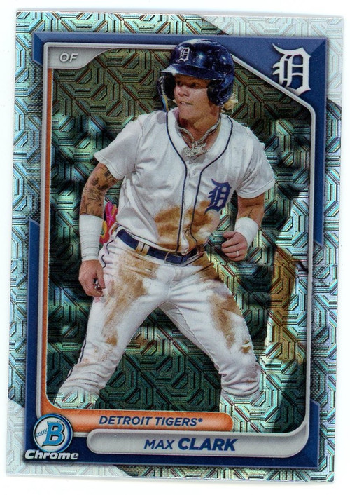 MLB Topps 2024 Bowman Baseball Single Card Mojo Refractor Max Clark BCP ...