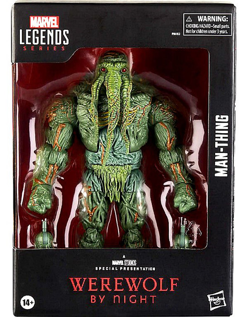 Marvel Werewolf by Night Marvel Legends Man-Thing 6 Deluxe Action ...