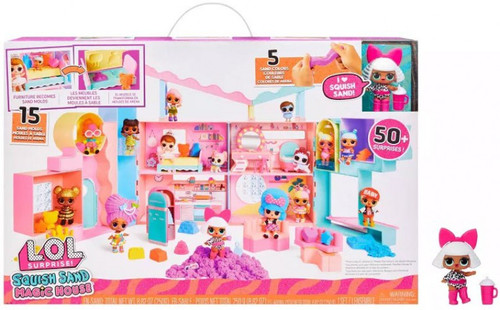 LOL Surprise Squish Sand Magic House Playset MGA Entertainment - ToyWiz