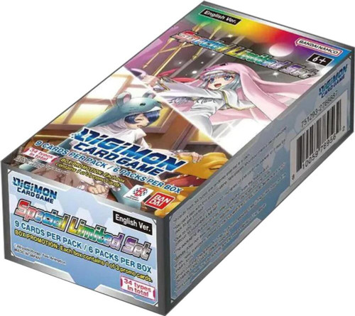 Digimon Trading Card Game Special Limited Set Booster Box 6 Packs ...
