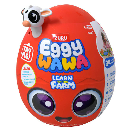 Eggy Wawa Series 1 Learn on the Farm Mystery Egg Pack Red Zuru Toys ...