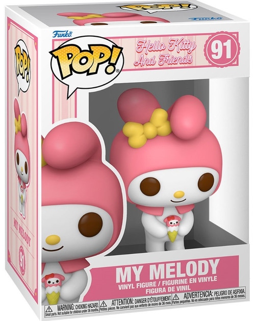 Funko Hello Kitty POP Sanrio My Melody Vinyl Figure 91 with Dessert ...