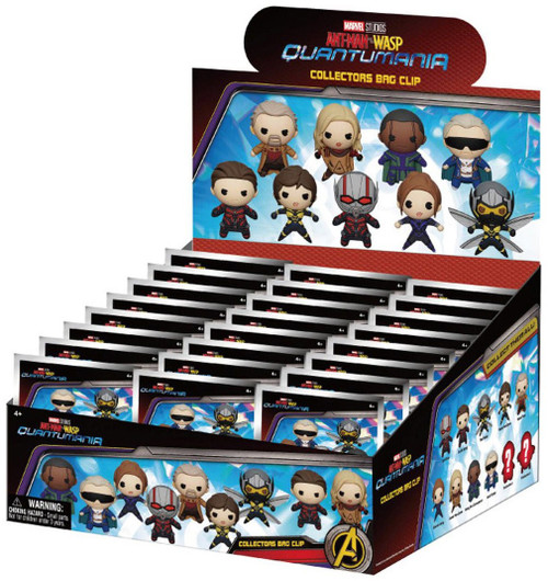 Marvel 3D Figural Foam Bag Clip Series 1 Ant-Man The Wasp Quantumania ...