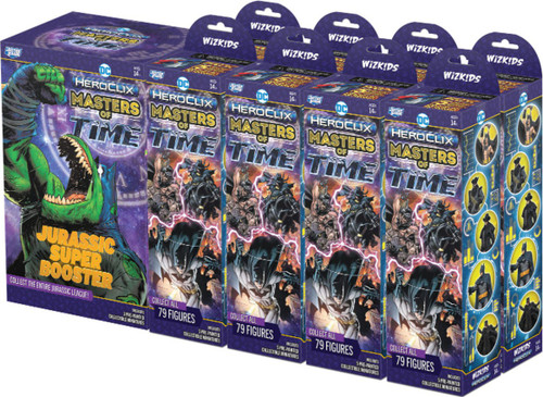 DC HeroClix Masters of Time Booster Brick 10 Packs Wizkids NECA - ToyWiz
