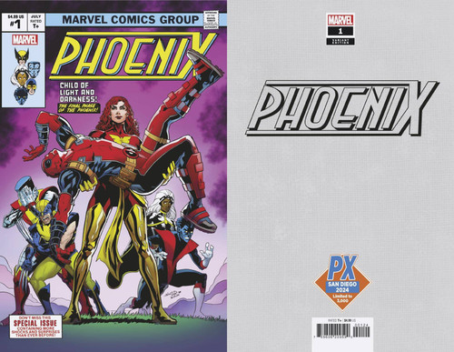 Marvel Comics Phoenix Comic Book 1 SDCC 2024 Will Sliney PX Varian ...