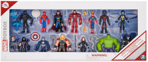 Disney Marvel Toybox Avengers Exclusive 4.75 Action Figure Gift Set 13 ...