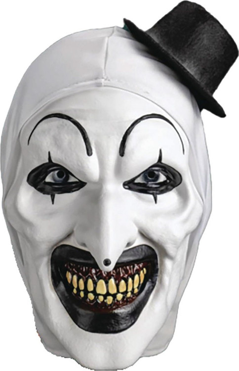 Terrifier Art the Clown Costume Deluxe Injection Mask Trick or Treat ...