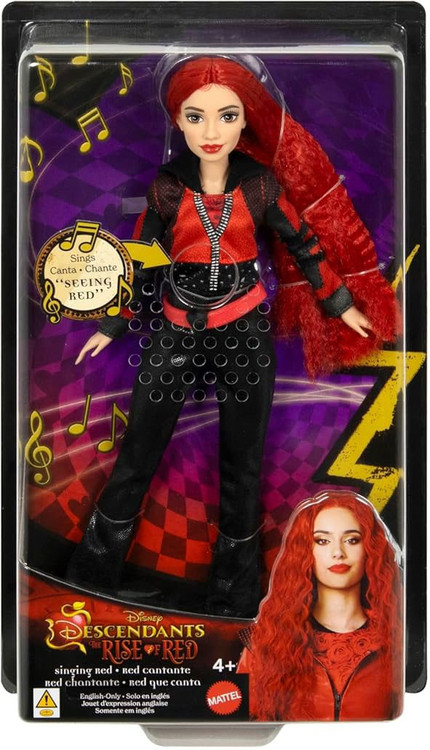 Disney Descendants 4 The Rise of Red Red Singing Fashion Doll Daughter ...