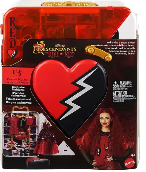 Disney Descendants 4 The Rise of Red Closet with Exclusive Clothes ...
