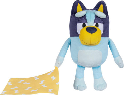 Bluey Sleepy Time Bluey 13 Plush with Blanket Moose Toys - ToyWiz