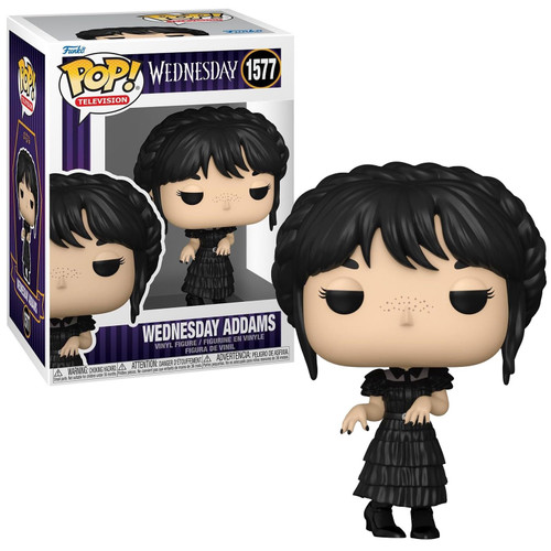 Funko Wednesday POP Television Wednesday Addams Vinyl Figure 1577 Raven ...