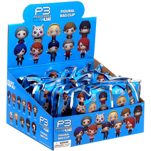 Persona 3D Figural Bag Clip Persona 3 Reload Series 1 Mystery Box 24 ...