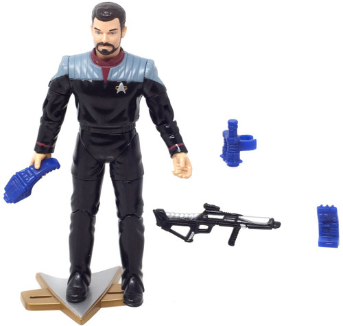 Star Trek First Contact Commander Riker Action Figure Loose Playmates ...