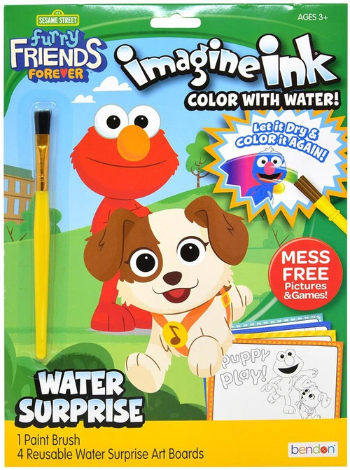 Sesame Street Imagine Ink Water Surprise Activity Set Bendon - ToyWiz