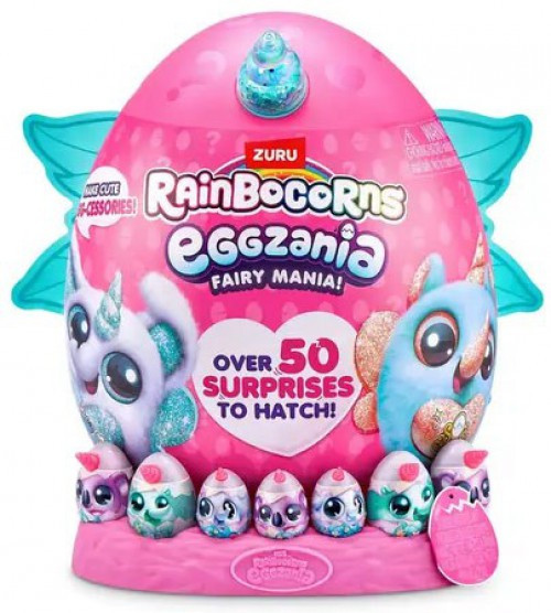 Rainbocorns Eggzania FAIRY Mania ELEPHANT Mystery Egg Plush Blue, Over ...