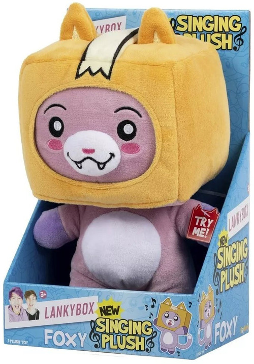 LankyBox Foxy 10 Singing Plush Bonkers Toy Co. - ToyWiz