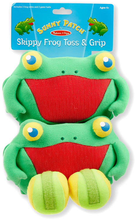 Melissa Doug Sunny Patch Skippy Forg Toss Grip Game - ToyWiz