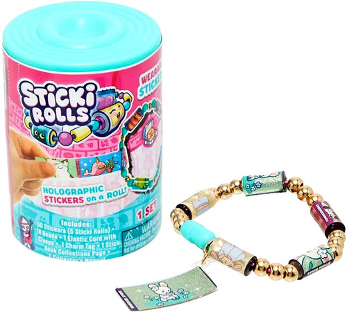 Sticki Rolls Sticki Band Mystery Capsule Pack 50 Stickers Inside ...