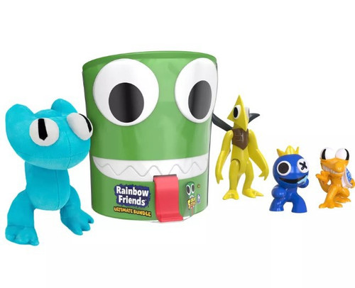 Rainbow Friends Series 3 Green Head Exclusive Ultimate Bundle Action ...