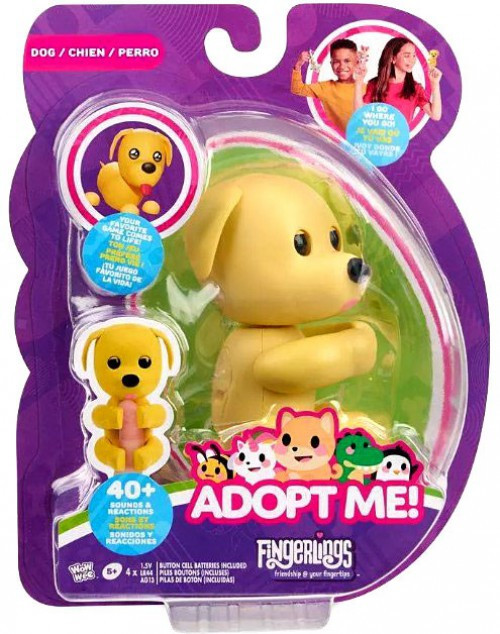 Adopt Me Fingerlings Dog Figure Jazwares - ToyWiz