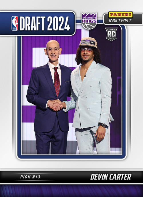 NBA 2024-25 Instant Draft Night Basketball Single Card Devin Carter 12 ...