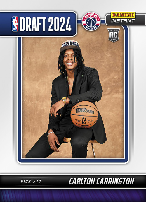NBA 2024-25 Instant Draft Night Basketball Single Card Carlton ...