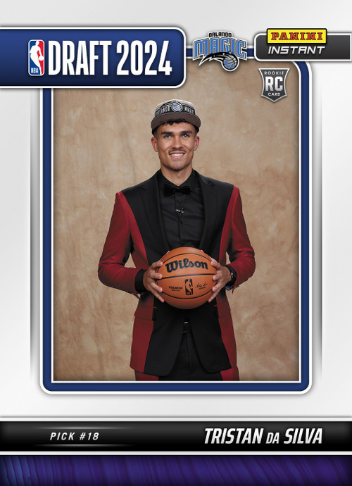 NBA 2024-25 Instant Draft Night Basketball Single Card Tristan da Silva ...
