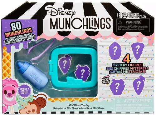 Disney Munchlings Mini Munch Display Playset 4 Mystery Figures Just ...