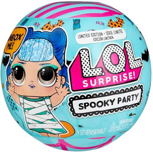 LOL Surprise Spooky Party Halloween Supreme Tots Glitter Ghost Figure ...