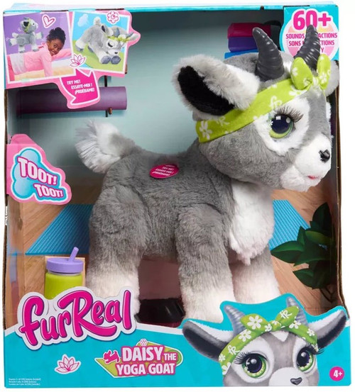 FurReal Daisy the Yoga Goat Interactive Pet Hasbro Toys - ToyWiz
