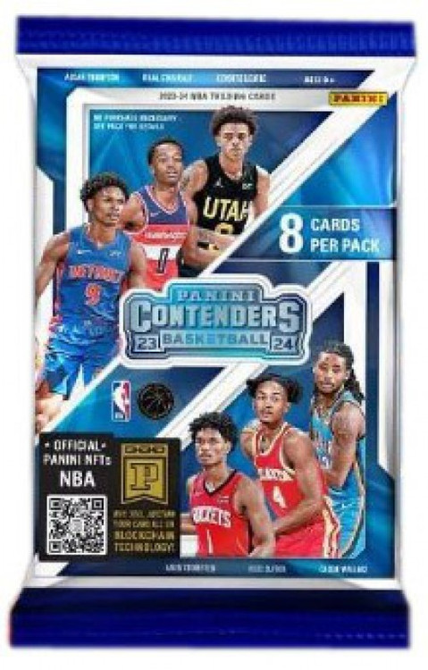 NBA Panini 2023-24 Contenders Basketball Trading Card BLASTER Pack 8 ...