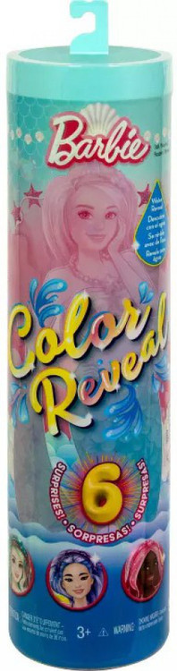 Barbie Color Reveal Deep Sea Mermaids Series Barbie Surprise Doll ...