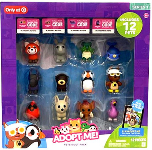 Adopt Me Series 2 Mystery Pets Multipack Exclusive Mini Figure 12-Pack ...