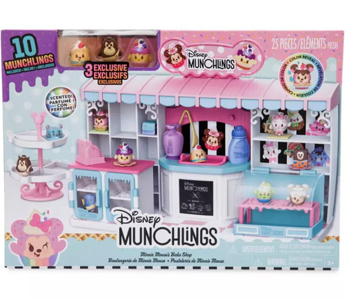 Disney Munchlings Minnie Mouses Bake Shop Exclusive Playset 10 ...