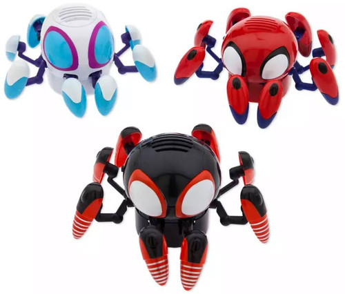 Disney Marvel Spidey His Amazing Friends Spider-Bot Twirl-E, Trace-E ...