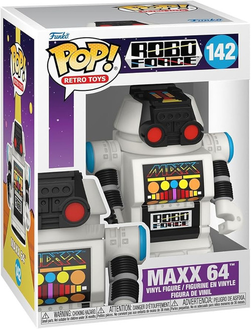 Funko Roboforce POP Retro Toys Maxx 64 Vinyl Figure 142 - ToyWiz